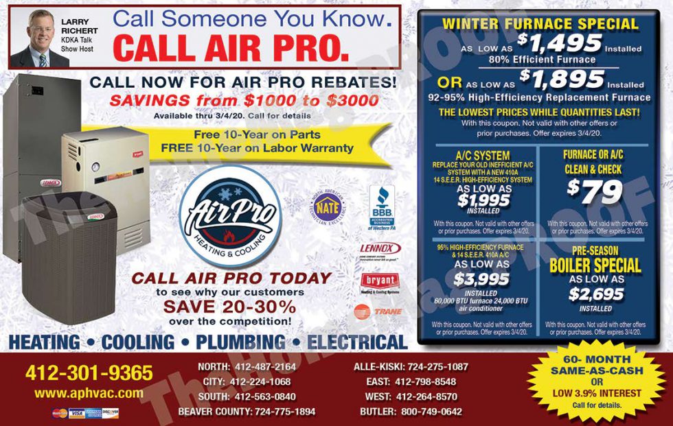 Specials on Air Conditioning & Heating Repair, Service and Install ...